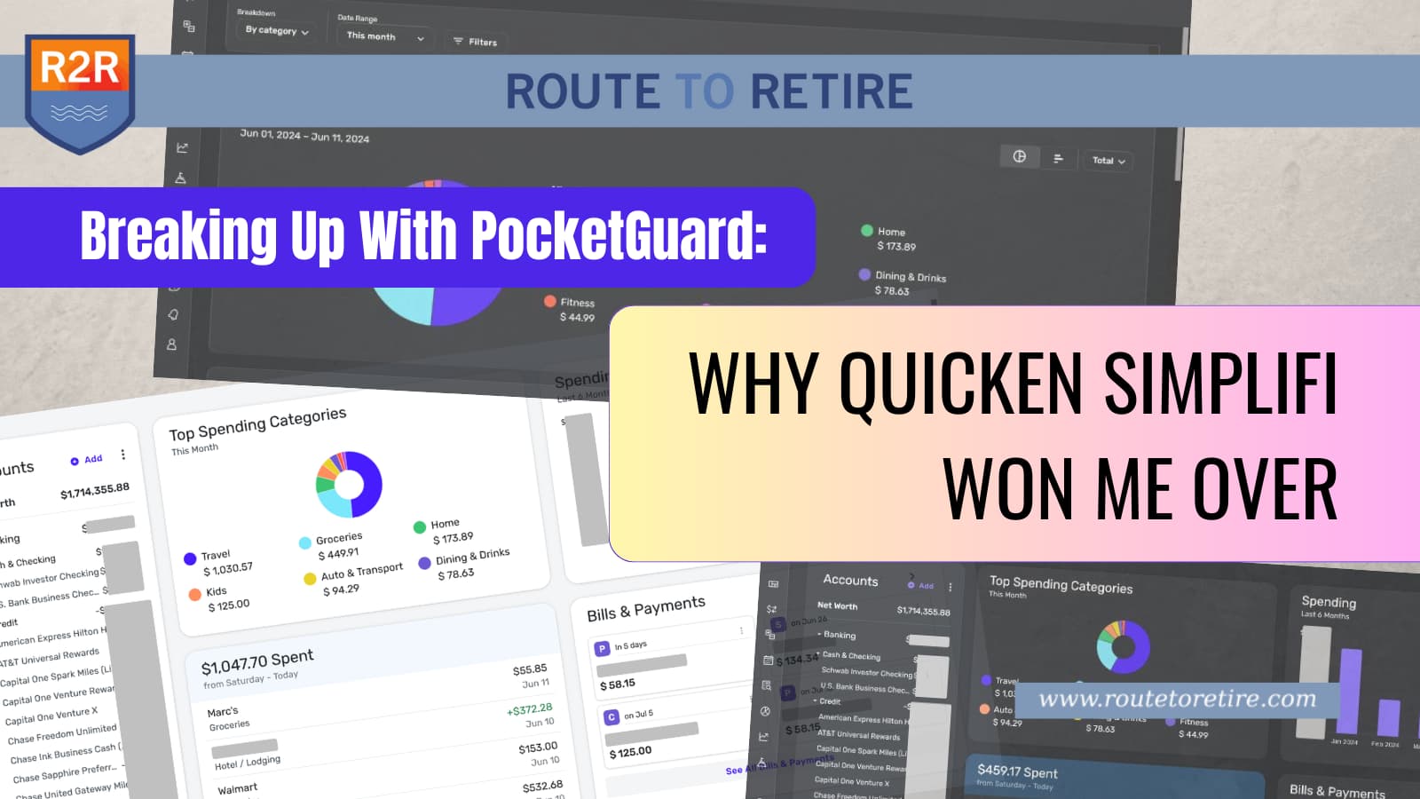 Breaking Up With PocketGuard: Why Quicken Simplifi Won Me Over - Route to Retire