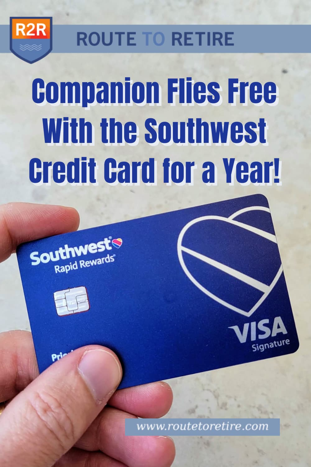 Companion Flies Free With the Southwest Credit Card for a Year! - Route ...