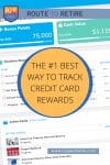 The #1 Best Way To Track Credit Card Rewards - Route to Retire